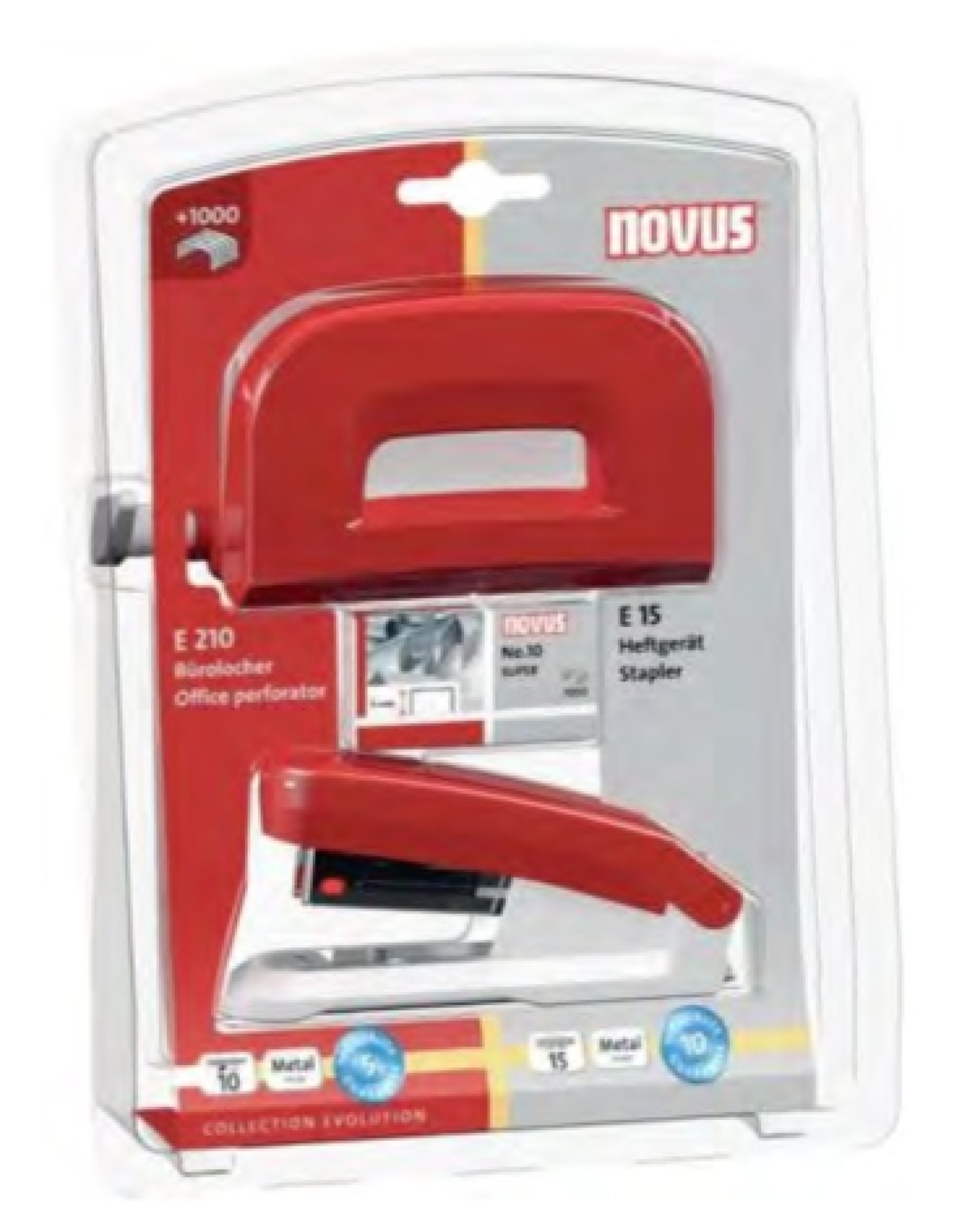 VVK Novus Locher + Hefter Set | Schüller & Sohn