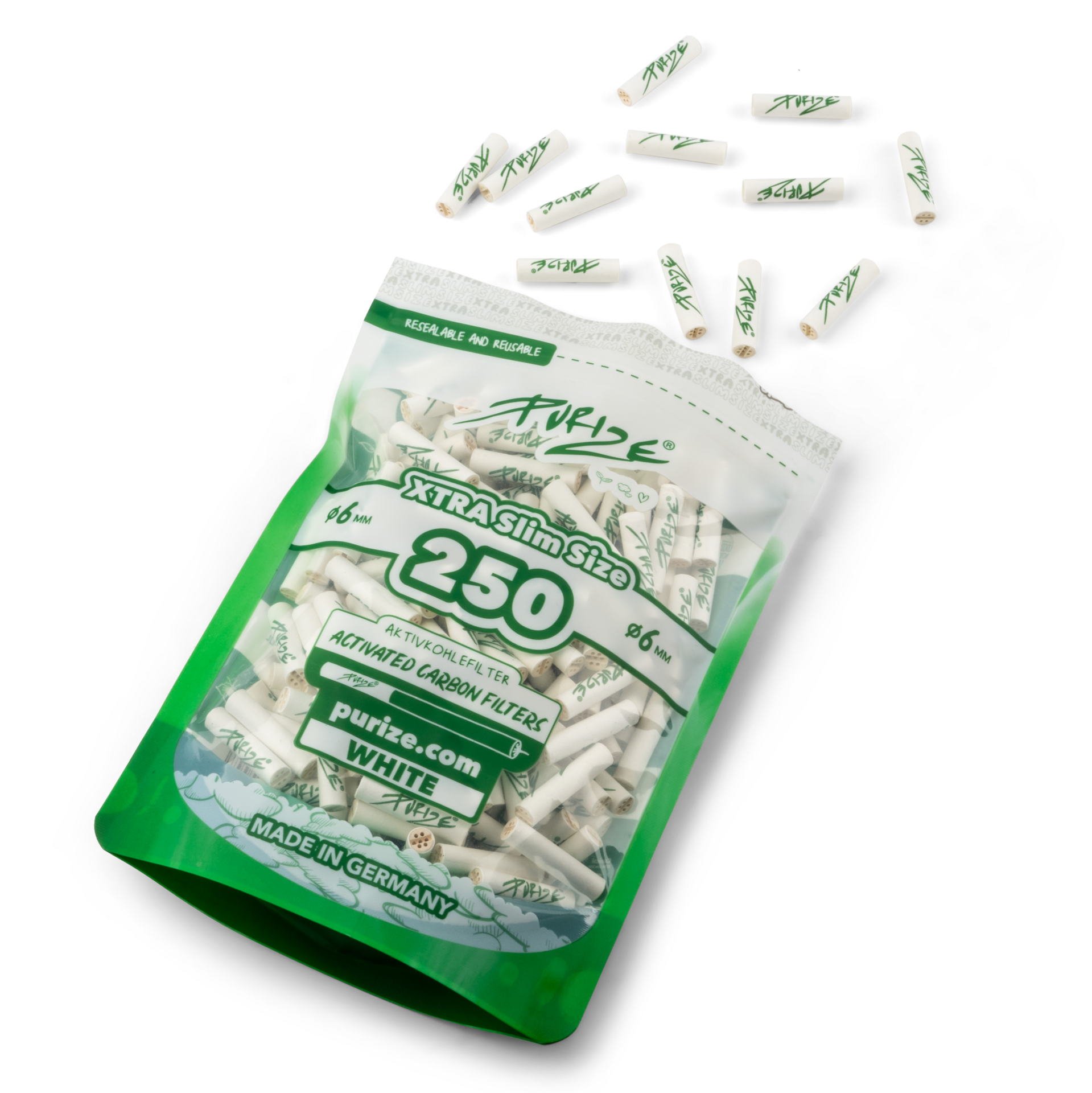 PURIZE® Aktivkohlefilter weiß 250 | Schüller & Sohn