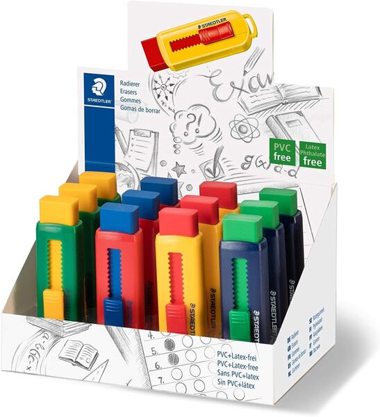 Staedtler Radiergummi / 12 Radierer | Schüller & Sohn